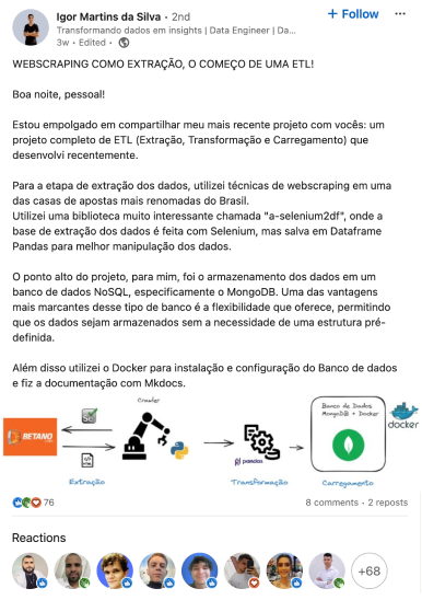 Torne-se um Especialista em Engenharia de Dados, Python e SQL